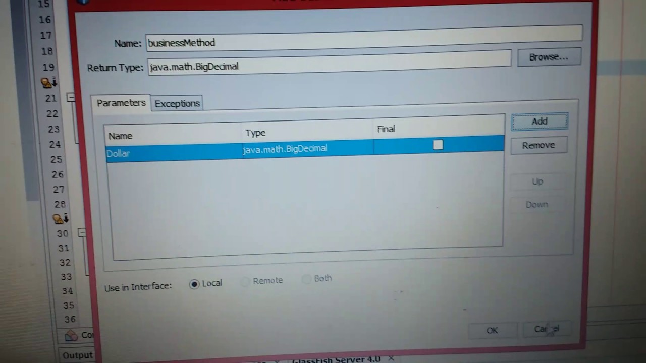 Java-EJB Practical Step2.