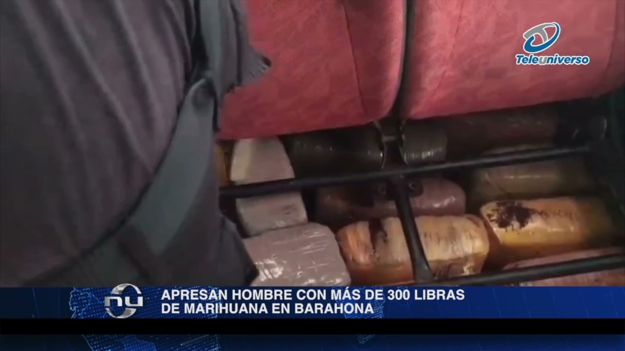 Apresan hombre con más de 300 libras de marihuana en Barahona.
