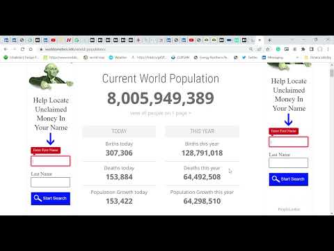 World Population Clock 8 Billion People LIVE, 2022 Worldometer Google Chrome 2022 12 17