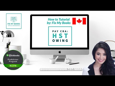 CRA How to: Pay HST Owing (Canada)