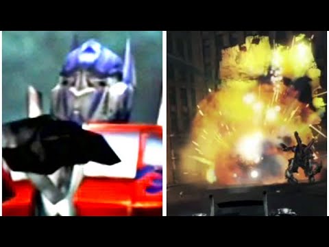 Transformers: The Game PSP Vs Transformers: Dark of the Moon
