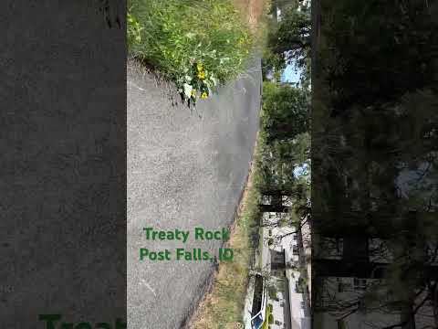 Treaty Rock Post Falls Idaho trail #postfalls #hiking #outdoors #idaho