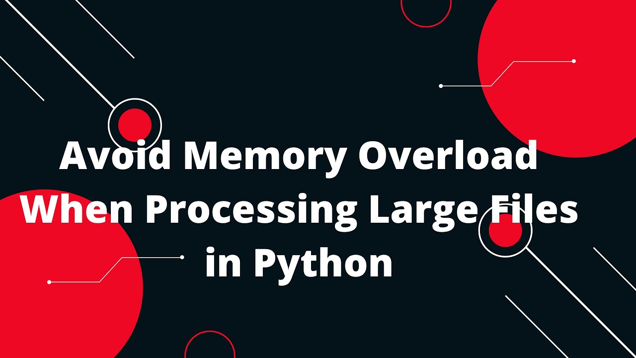 Python for Beginners #10: Handle Large Files in Chunks to Avoid Memory Overload! 📂💡