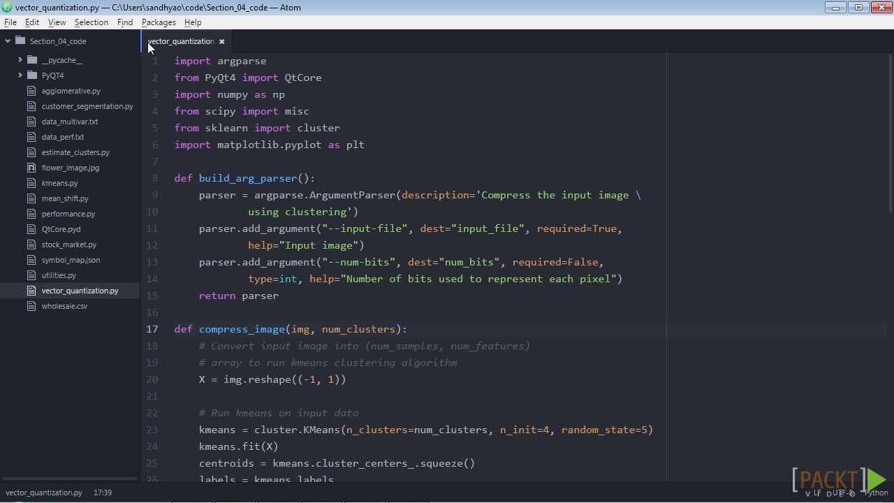 28   Compressing an Image Using Vector Quantization