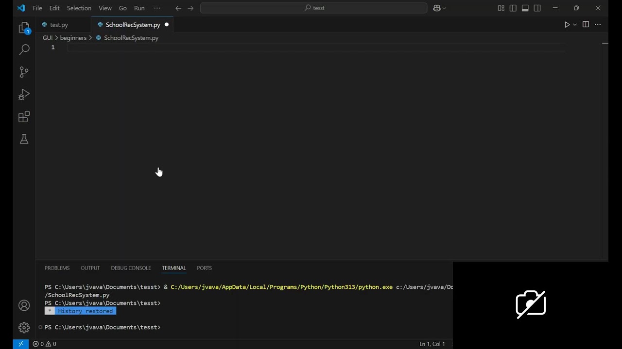 Create a School Record Form with Tkinter | Python GUI Project Tutorial