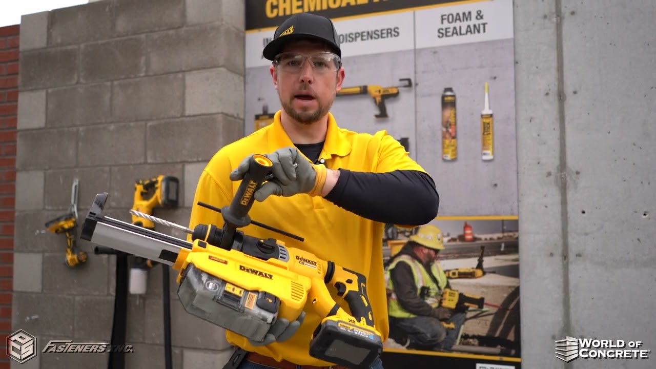 DeWalt Screw Bolt Anchor Installation