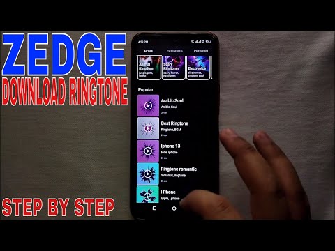 ✅ How To Download Ringtone From Zedge 🔴