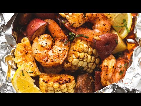 Shrimp Boil Foil Packs