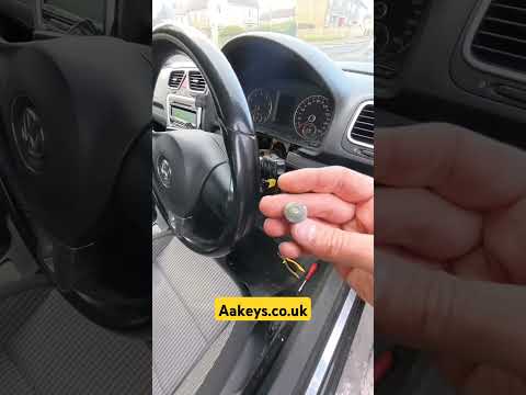 Vw eos cu probleme la contact. IGNITION BARREL REPLACEMENT SERVICES IN CENTRAL SCOTLAND #vw #keys