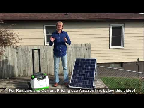 Nature's Generator Gold System 1800W Solar & Wind Powered Pure Sine Wave Off-Grid Generator + 1