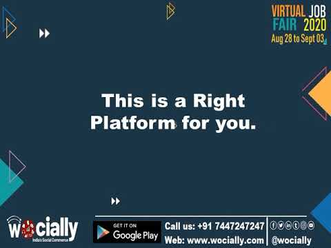 How to use for Jobseeker - Jobs Tab or attend the Virtual Job Fair 2020 from 28th aug to 3rd Sept