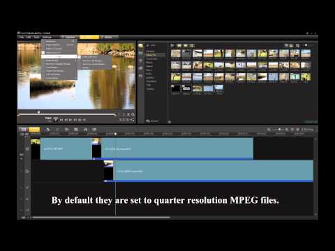 Improving performance using Smart Proxy in Corel VideoStudio X4