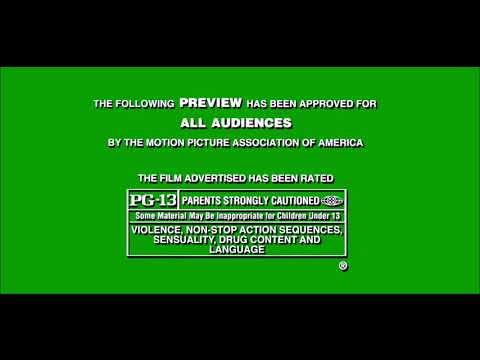 MPAA Preview Rating Screen (PG-13)/Columbia Pictures/Revolution Studios (2002)