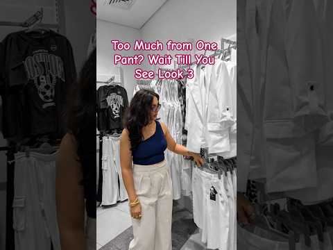 Too Much from One Pant? Wait Till You See Look 3 π #linenfashion #casuallook #officewear #partywear