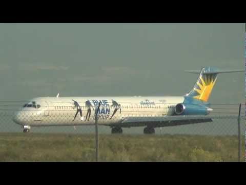 Allegiant Air MD-83 Landing Ogden-Hinckley