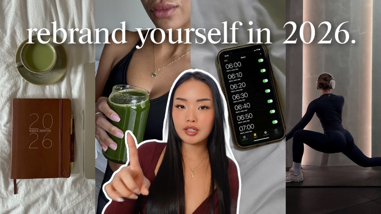 HOW TO REBRAND YOURSELF IN 2026 🌱 | transform your life in 30 days