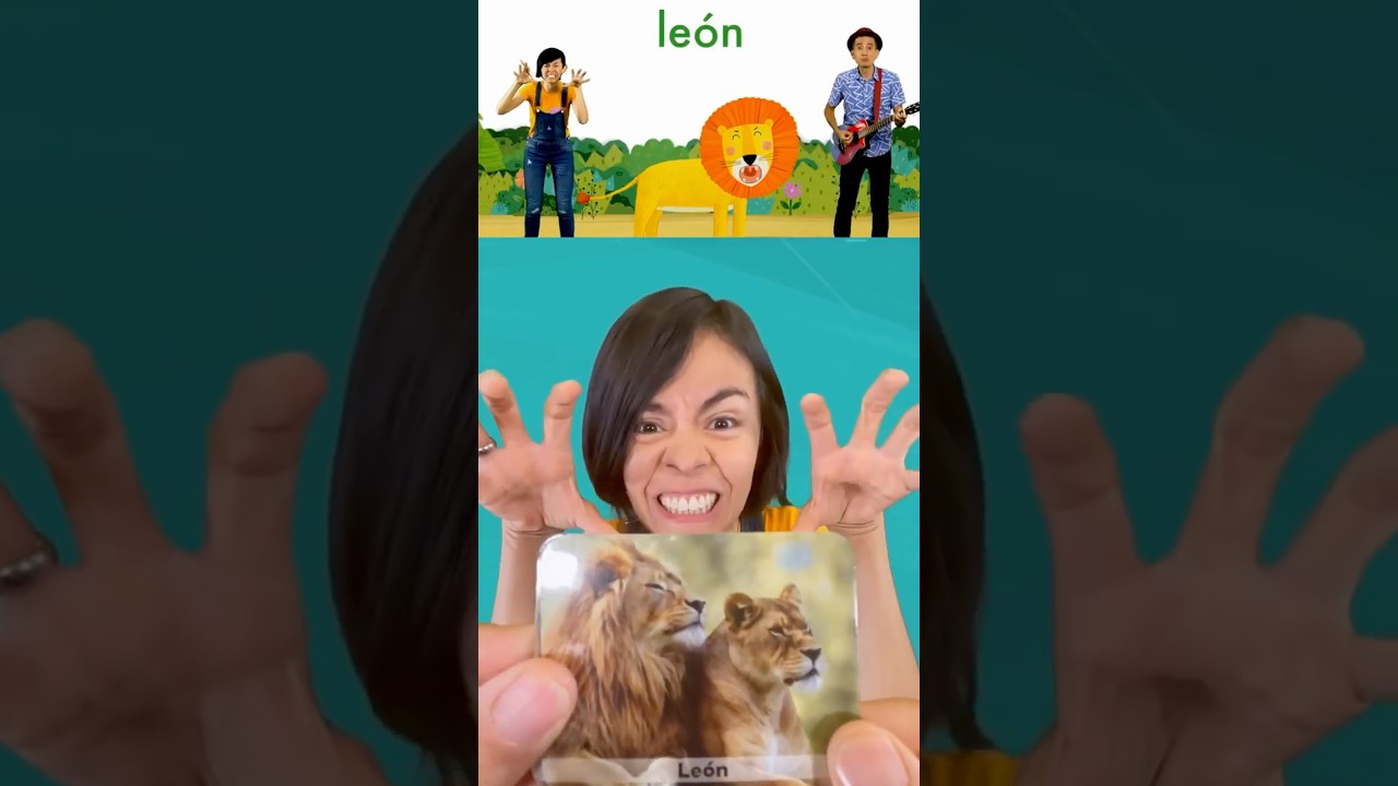 Aprendemos la letra L de León🦁✨ #123andres #cancionesinfantiles