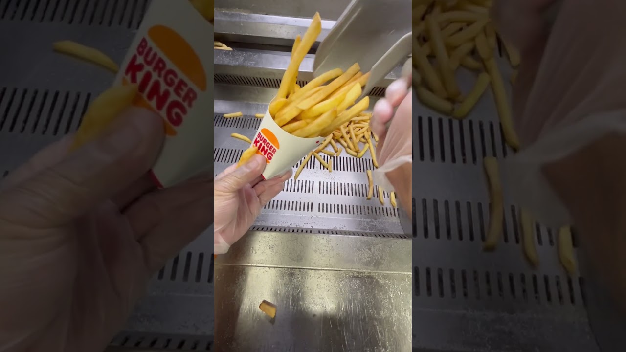 BK POV: Burger King Front Counter Order 78 Got Small Fries #Shorts