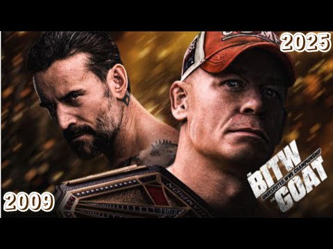 All Of CM Punk vs John Cena WWE PPV Match Card Compliation (2009-2025) w/ TV Matches