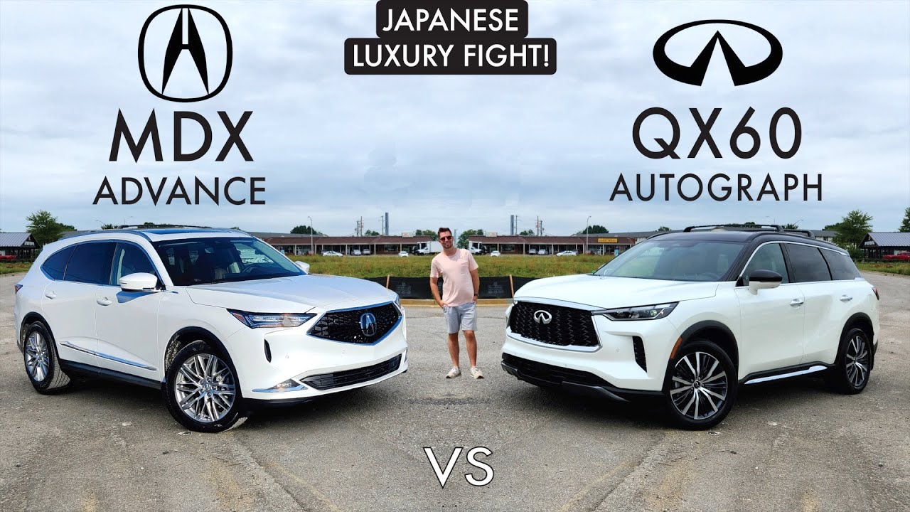 LUXURY 3-ROW FIGHT! -- 2024 Acura MDX vs. 2024 Infiniti QX60: Comparison