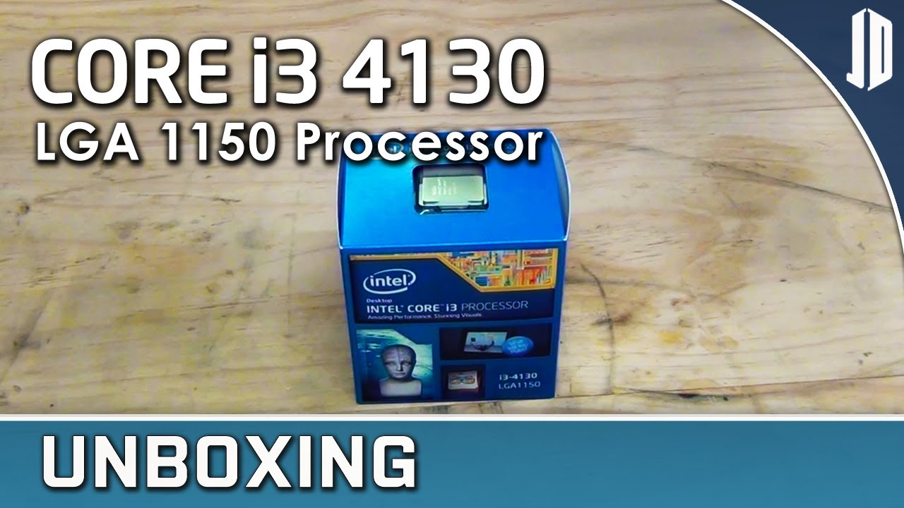 Intel CORE i3 4130 LGA 1150 Dual Core CPU Unboxing + Overview