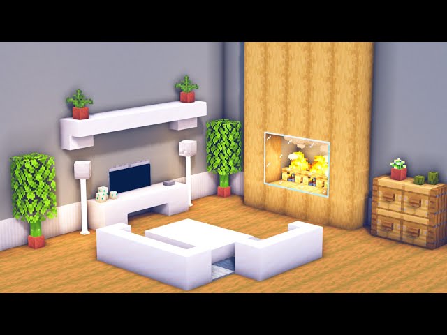 7 best Minecraft living room designs