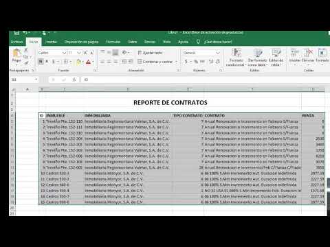 Reportes con Excel Formateado | Consoft