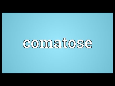 Comatose Meaning