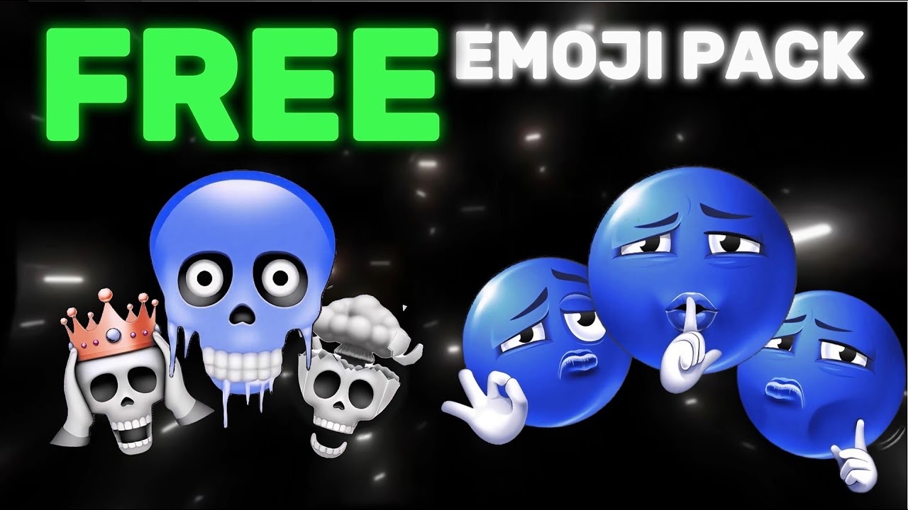 30+ FREE EMOJI PACK | for your edits