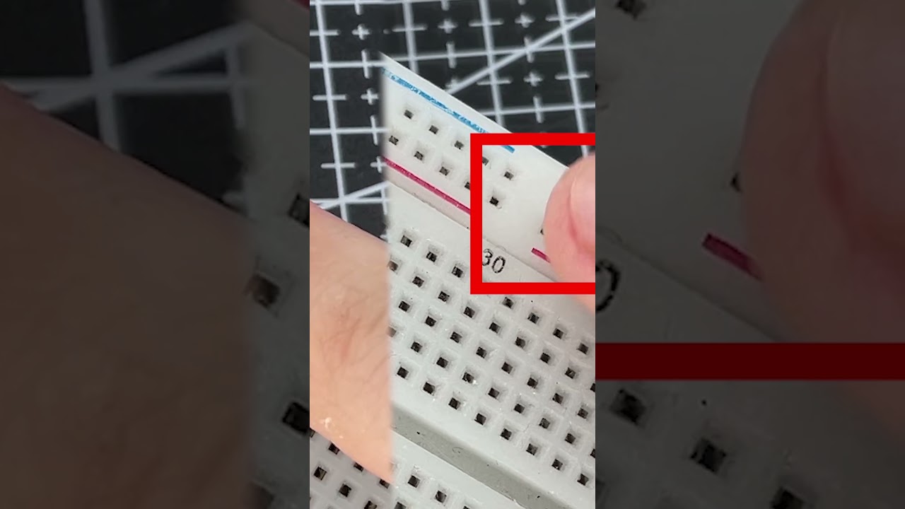 🔧 How to Use a Breadboard: Beginner Tips