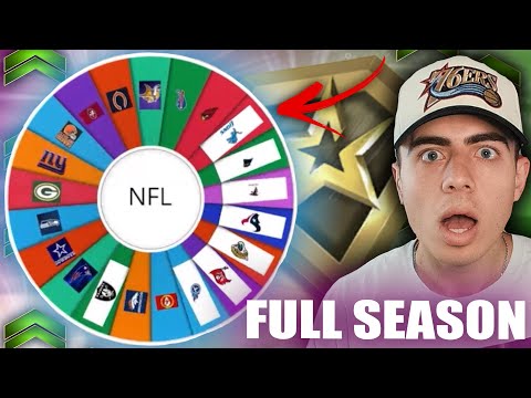 A WHEEL SPIN DETERMINES OUR FRANCHISE TEAM! FULL SEASON!