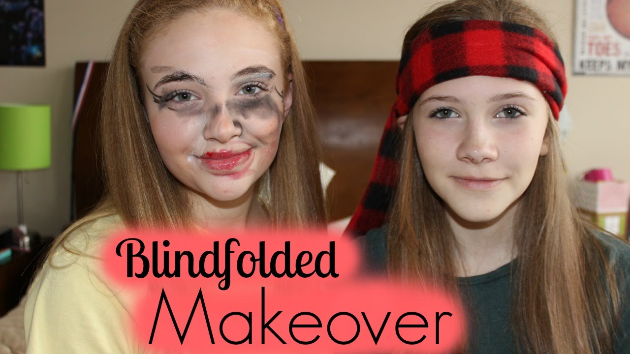 Blindfolded Makeover Challenge