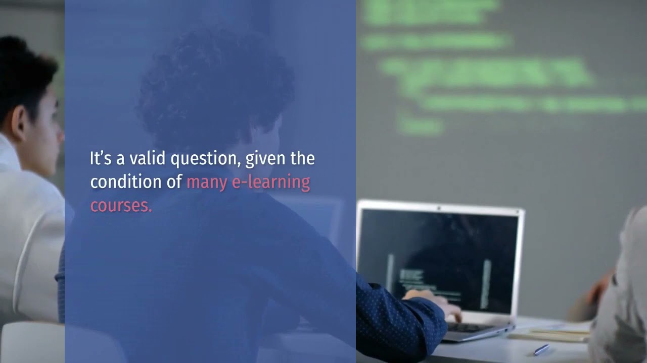 Help! My E Learning Course is Boring