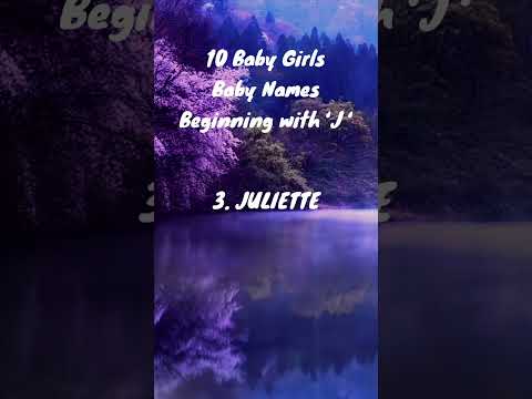 'J Letter Baby GIRL Names You'll LOVE #babynameideas #babynames2023