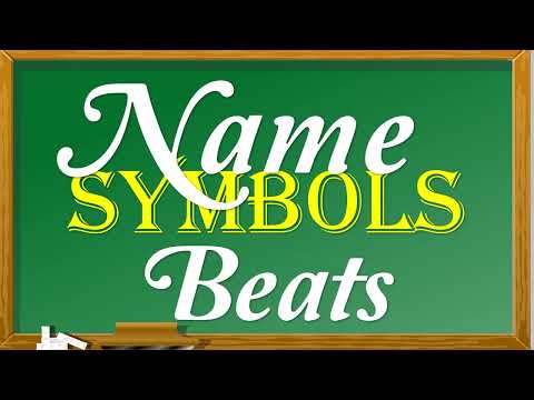 MUSICAL NOTES SYMBOLS || FRENCH RHYTHM NAMES|