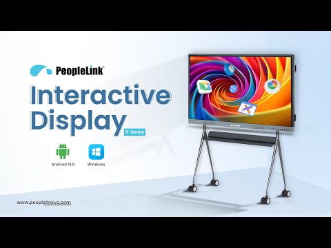 Interactive Flat Panel - PeopleLink 55 Inch Display R Series ...