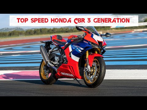 TOP SPEED HONDA CBR1000RR 3 GENERATION; HONDA CBR1000RR 2015, CBR1000RR SP 2018, CBR1000RR-R 2020