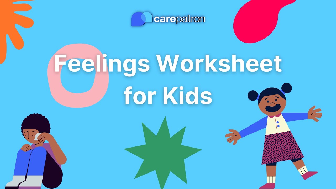 Feelings Worksheet for Kids