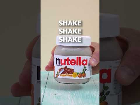 Nutella milk shake hack #shorts