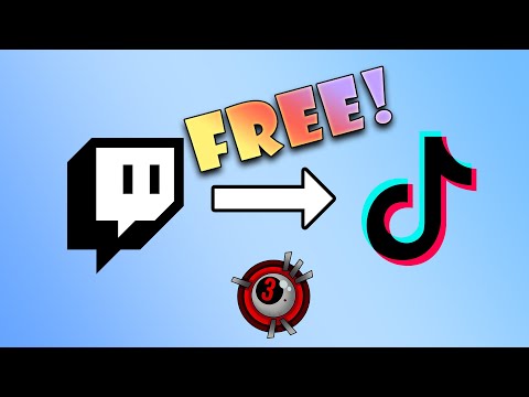 How to turn Twitch Clips into TikToks for FREE!