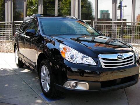 TFLcar.com - Subaru Outback's new hidden roof rack revealed
