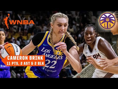 CAMERON BRINK WNBA DEBUT HIGHLIGHTS ✨ | WNBA on ESPN
