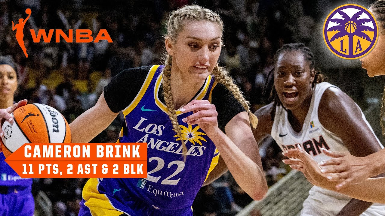CAMERON BRINK WNBA DEBUT HIGHLIGHTS ✨ | WNBA on ESPN