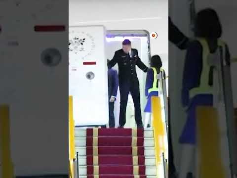 Macron appears to be shoved by wife in Vietnam