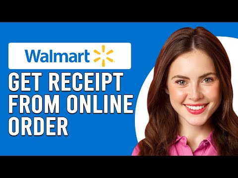 How To Get Receipt From Walmart Online Order (How To Print Receipt From Walmart Online Order)