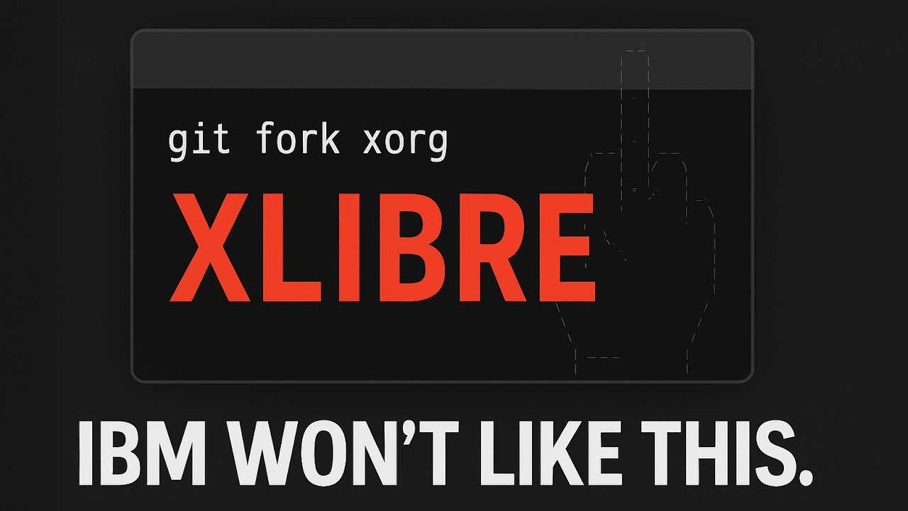 XLibre: The Middle Finger to IBM That Could Save Linux
