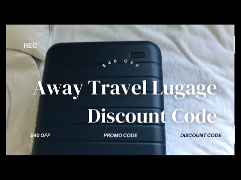 Away Travel Luggage $40 Discount November 2024 + 25% off Blackfriday site wide