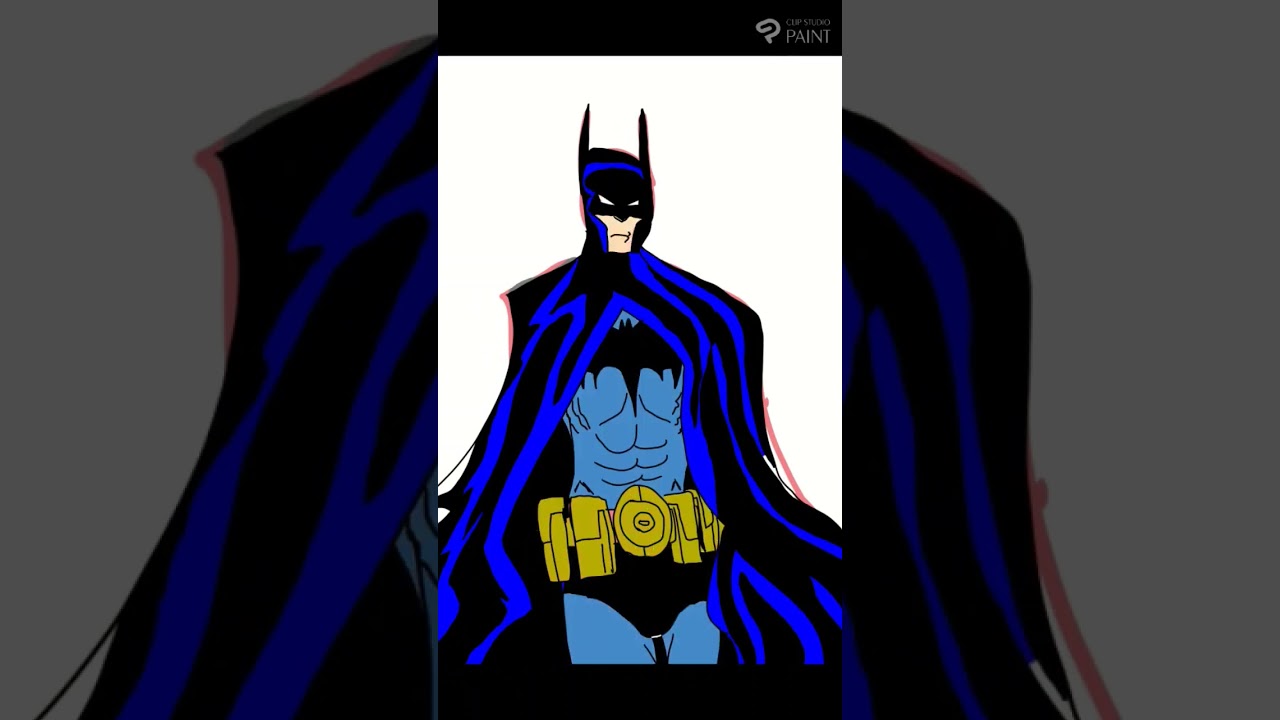 #batman day 2024 #fanart #superhero #art #digitalart of the #darkknight himself #timelapse #artwork