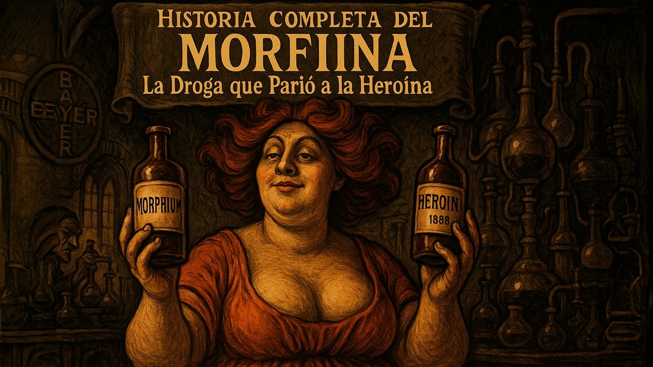 Historia Completa de la MORFINA: La Droga que Parió a la Heroína | Historia para Dormir