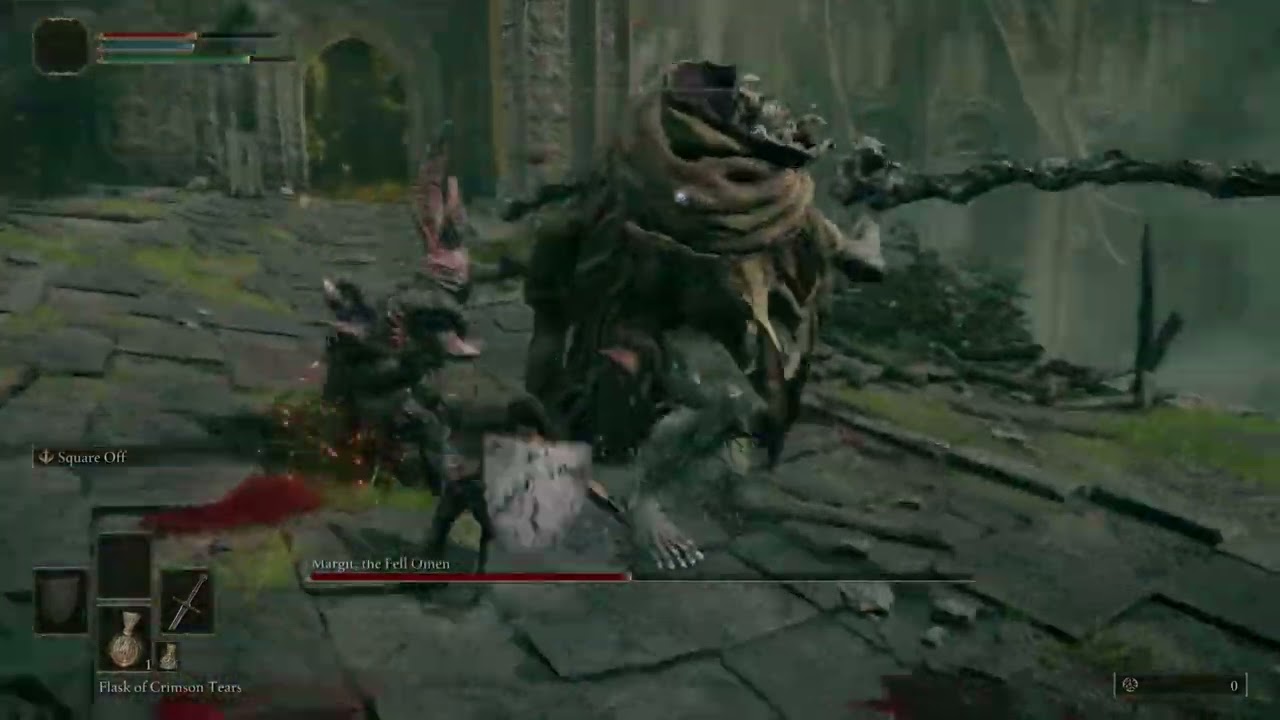 Weird Margit attack.
